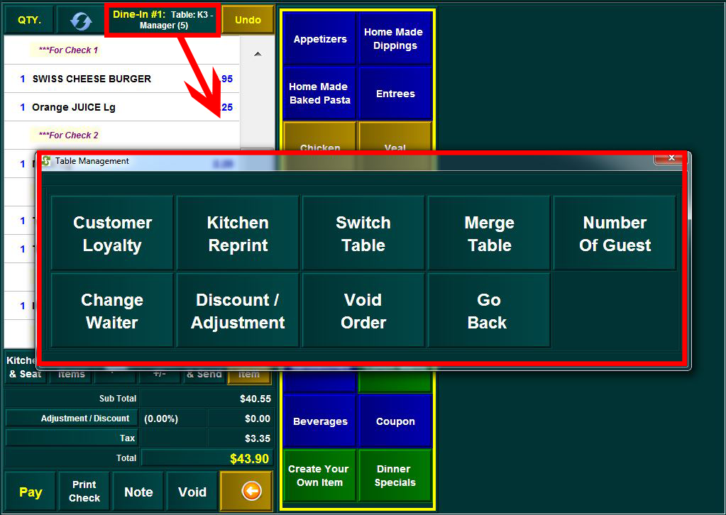 Bstrong Technology - Dine in POS